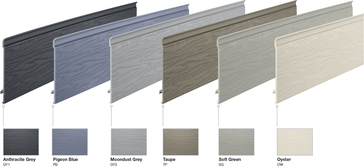 Coastline Composite Cladding Boards – 5m External Cladding – Apex